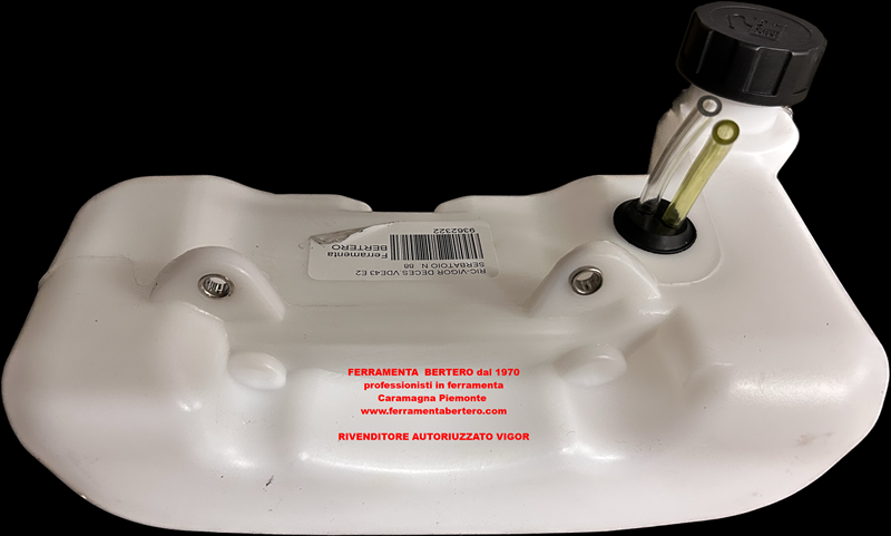 RICAMBIO VIGOR SERBATOIO decespugliatori VIGOR E SANDRIGARDEN VDE SG-DE ...